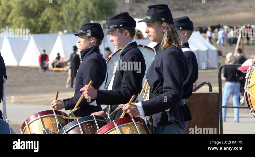 American civil war battle drummer Stock Videos & Footage - HD and 4K ...