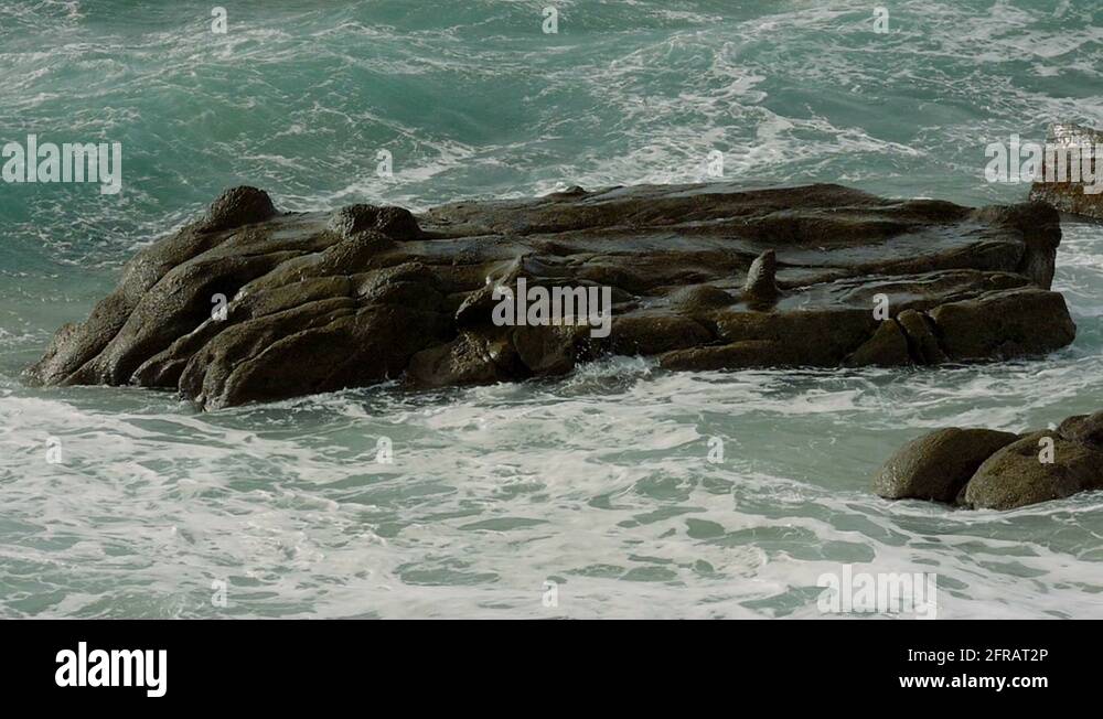 200 FPS Real Slowmo, Water Splashing At A Beach Stock Video Footage - Alamy