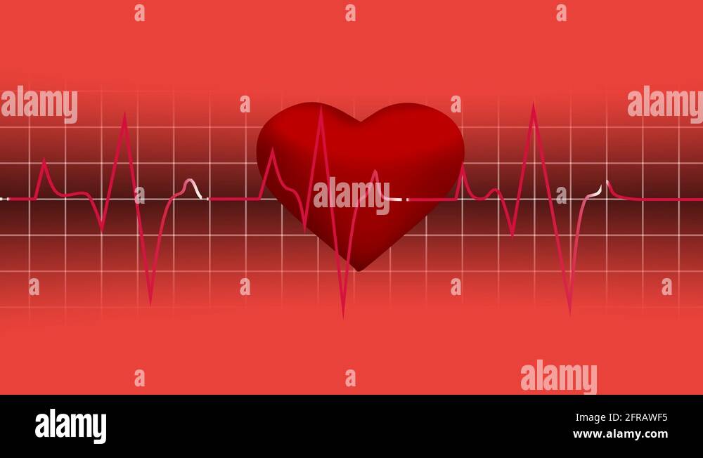Heart beat graph Stock Videos & Footage - HD and 4K Video Clips - Alamy