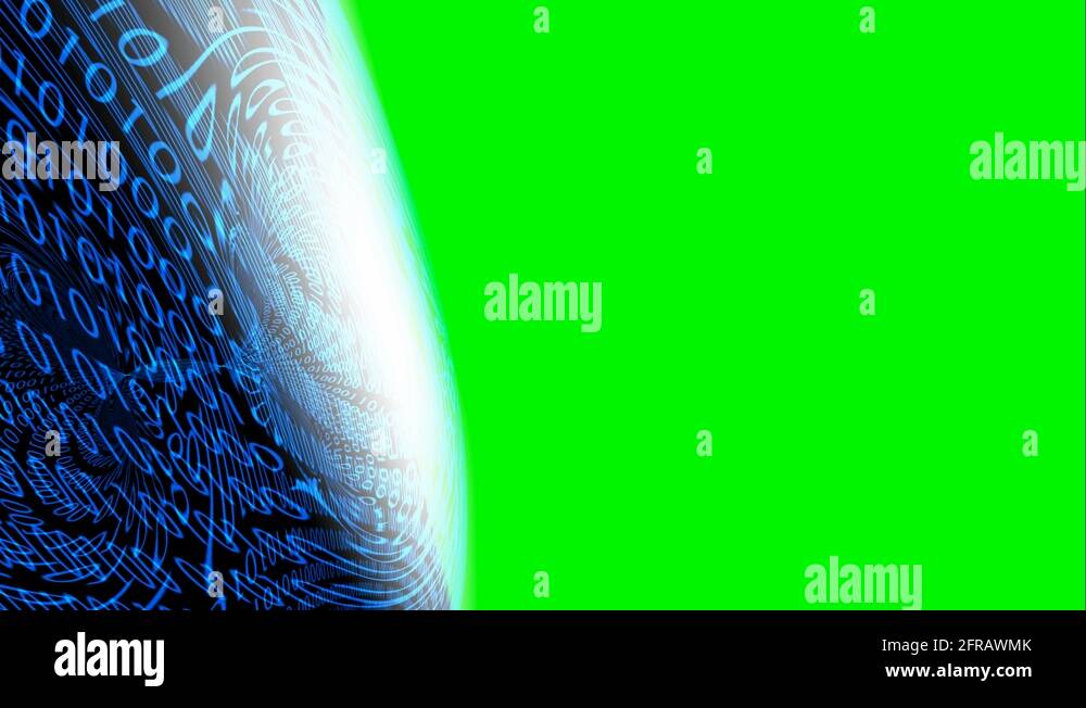 animated loop able for broadcasting science artificial intelligence ...