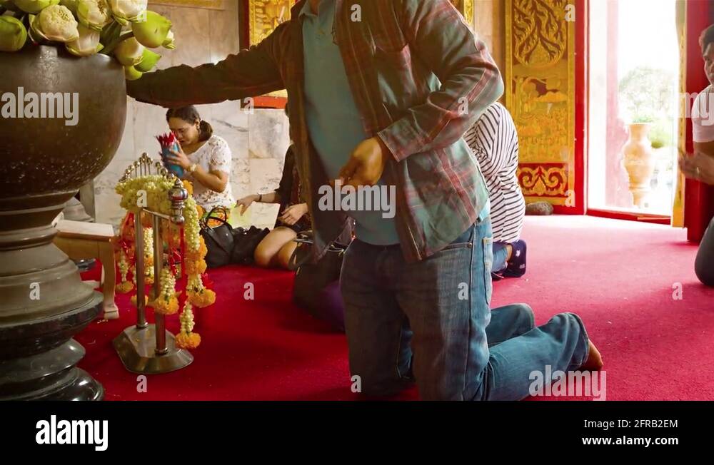 Offerings flowers buddhist temple Stock Videos & Footage - HD and 4K ...