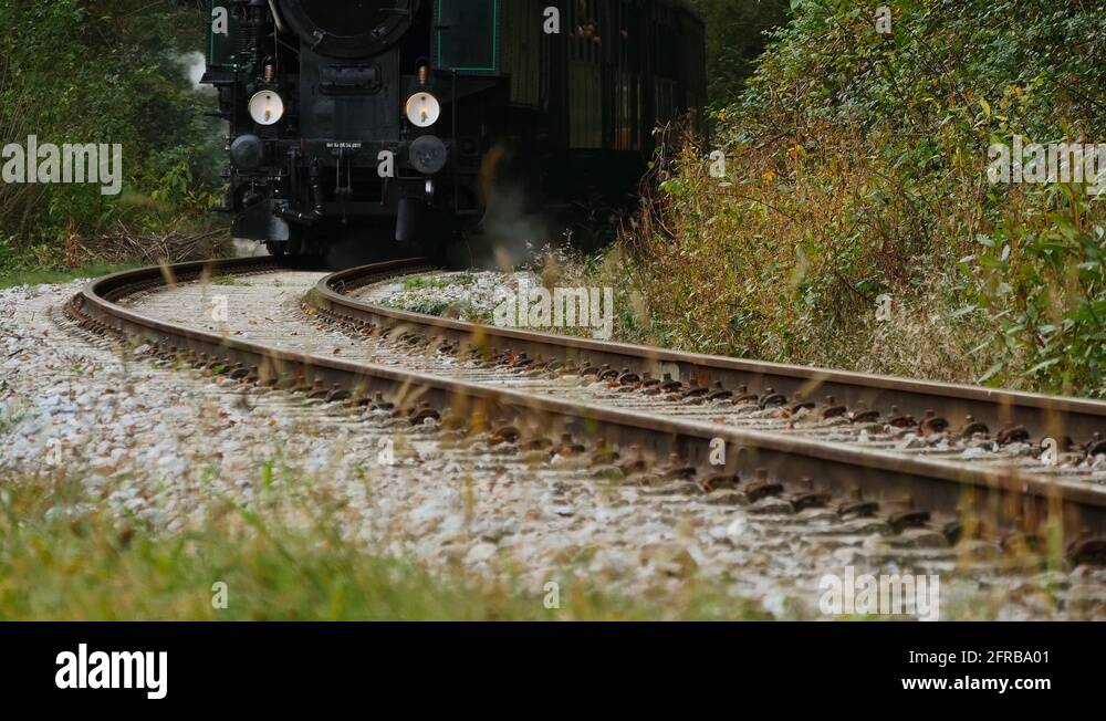 old steam locomotive train. steam engine power. nostalgic historical ...