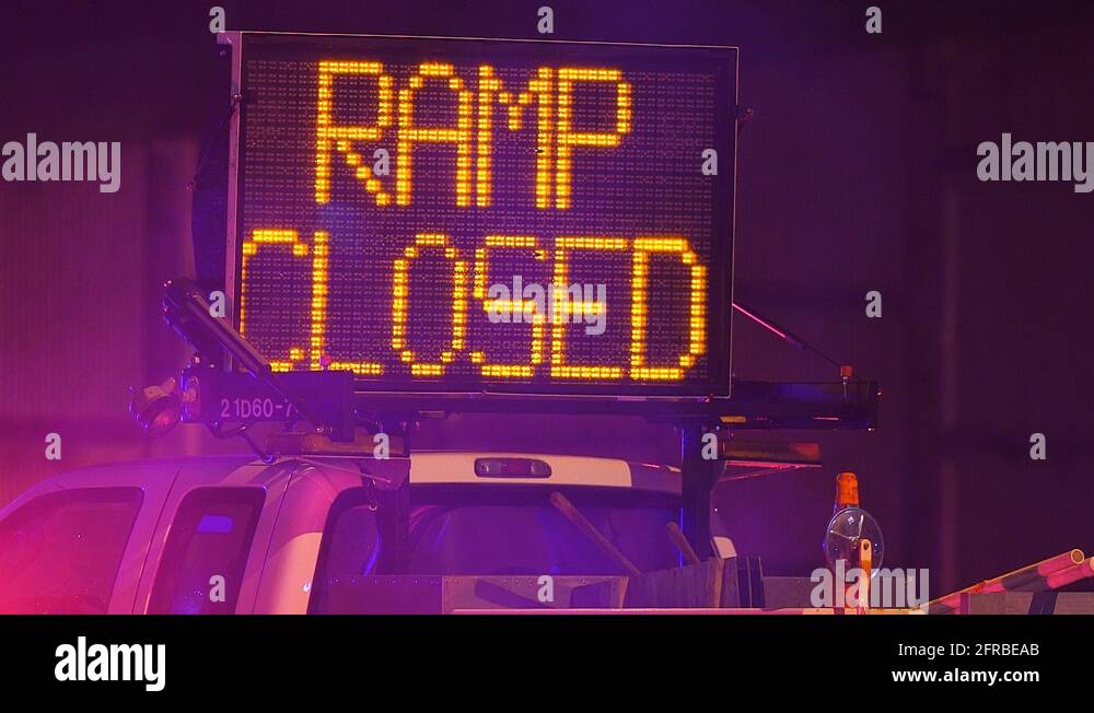Ramp closed sign Stock Videos & Footage - HD and 4K Video Clips - Alamy