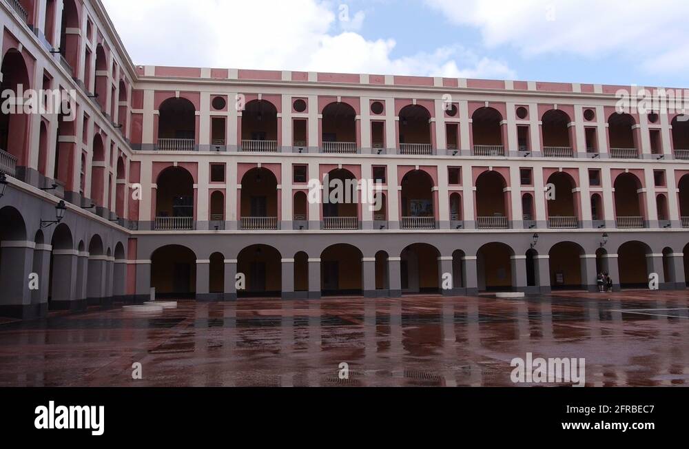 Old Spanish Army barracks, Cuartel de Ballaja in Old San Juan. 2 of 2 ...