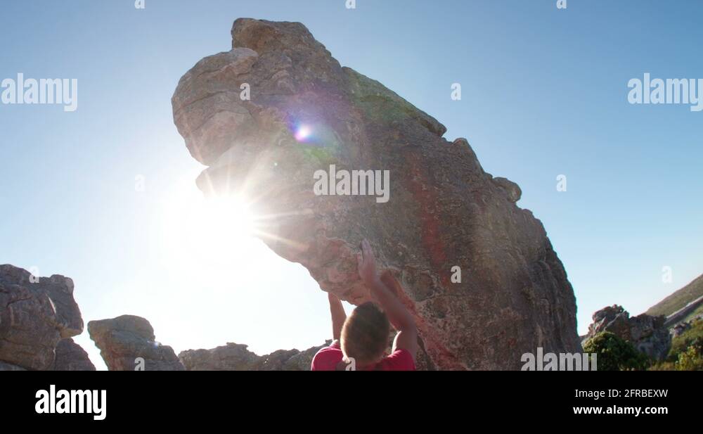 Rock overhang climber Stock Videos & Footage - HD and 4K Video Clips ...