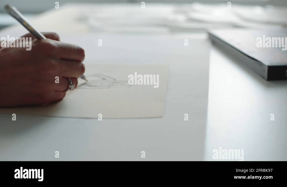 Pencil drawing happy fine art Stock Videos & Footage - HD and 4K Video ...