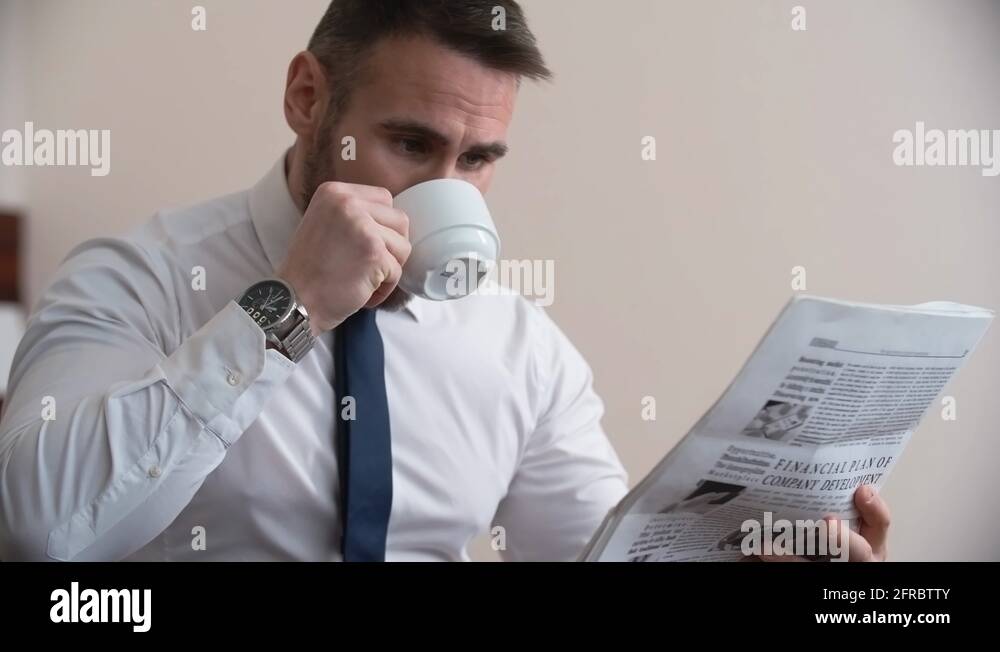 Reading morning newspaper Stock Videos & Footage - HD and 4K Video ...