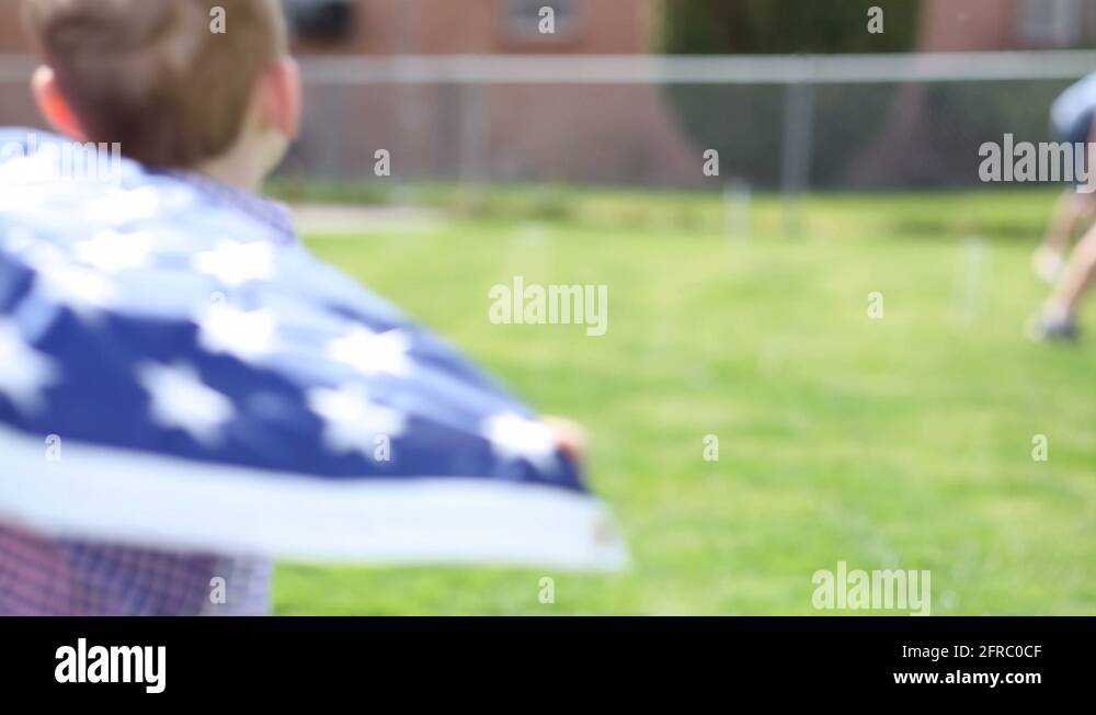 Boy running with american flag Stock Videos & Footage - HD and 4K Video ...