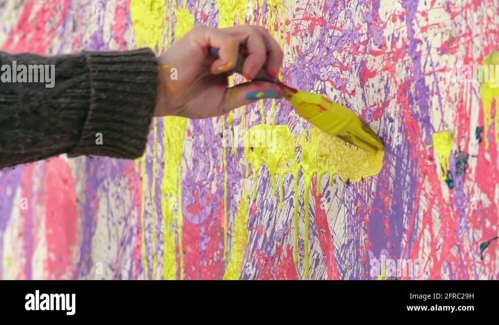 Mess painting Stock Videos & Footage - HD and 4K Video Clips - Alamy