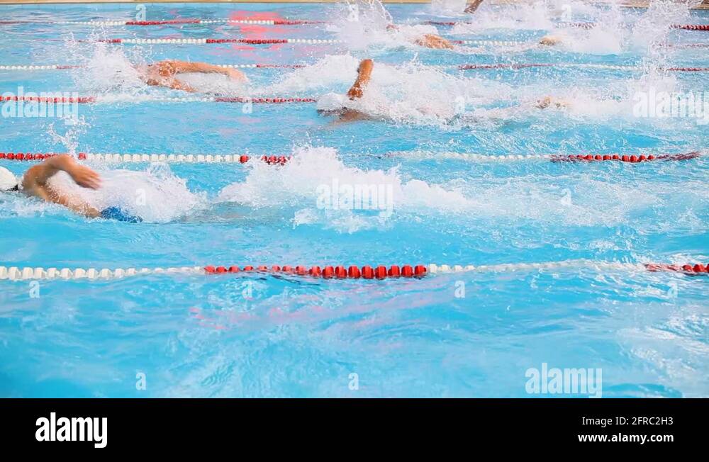 Underwater swimmers finish line Stock Videos & Footage - HD and 4K ...