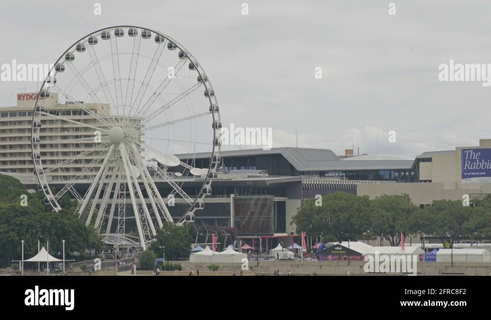 Brisbane australia queensland southbank wheel Stock Videos & Footage ...