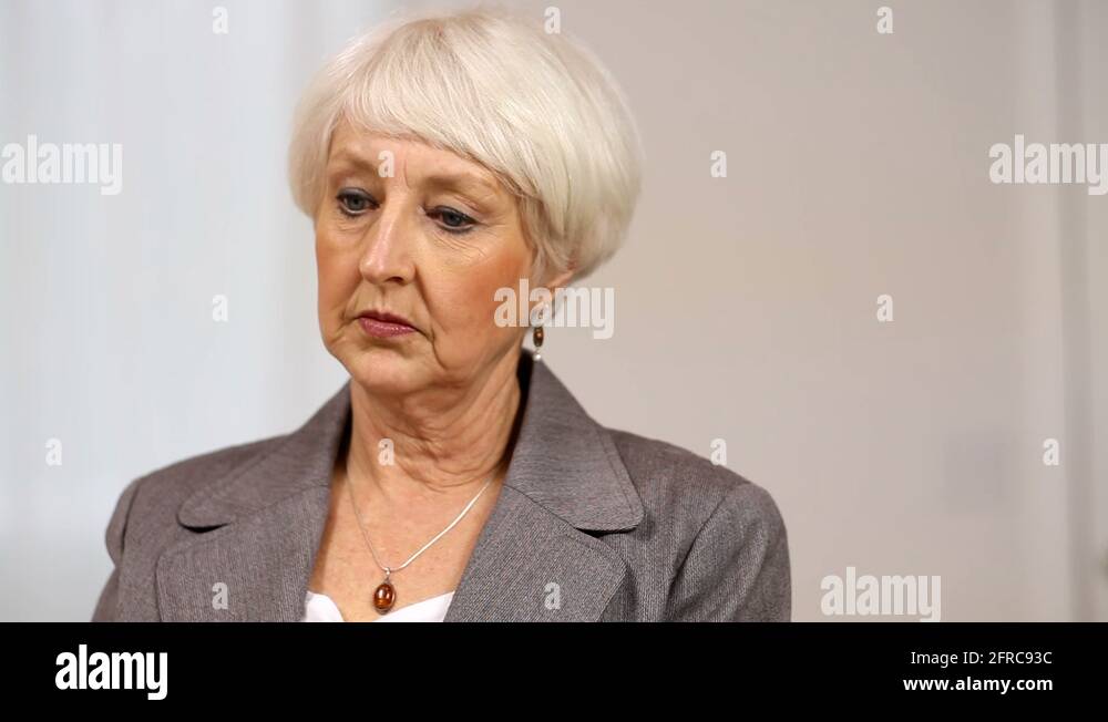 Portrait Older Woman Suit Stock Videos And Footage Hd And 4k Video Clips Alamy
