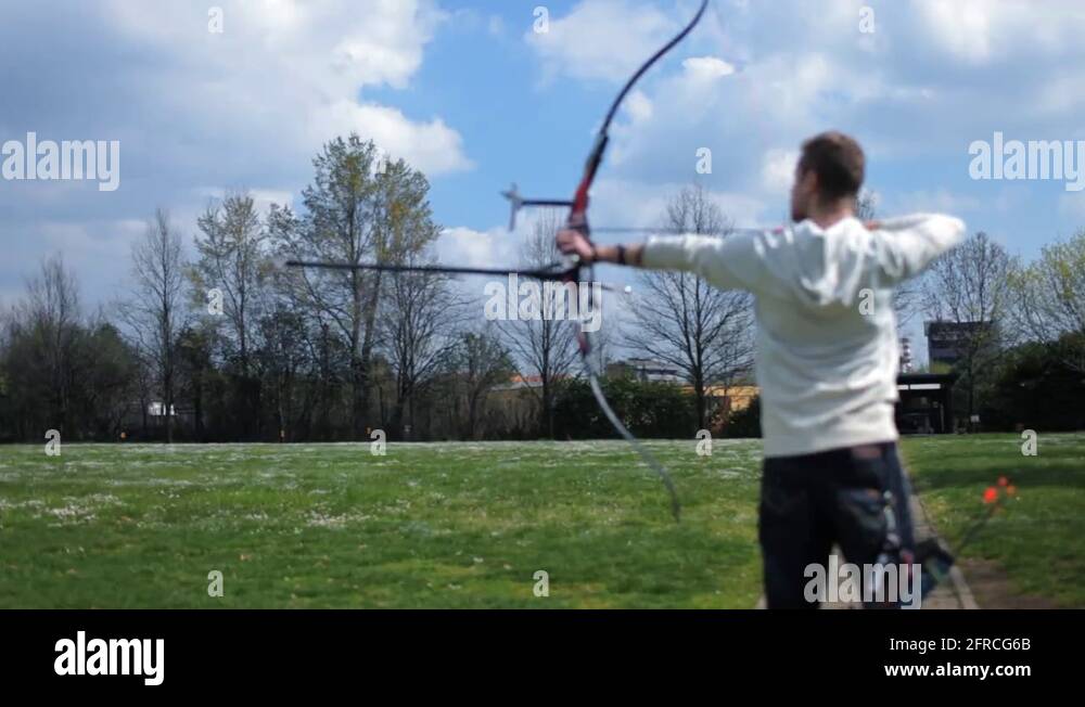 Archery bow shooting range Stock Videos & Footage - HD and 4K Video ...