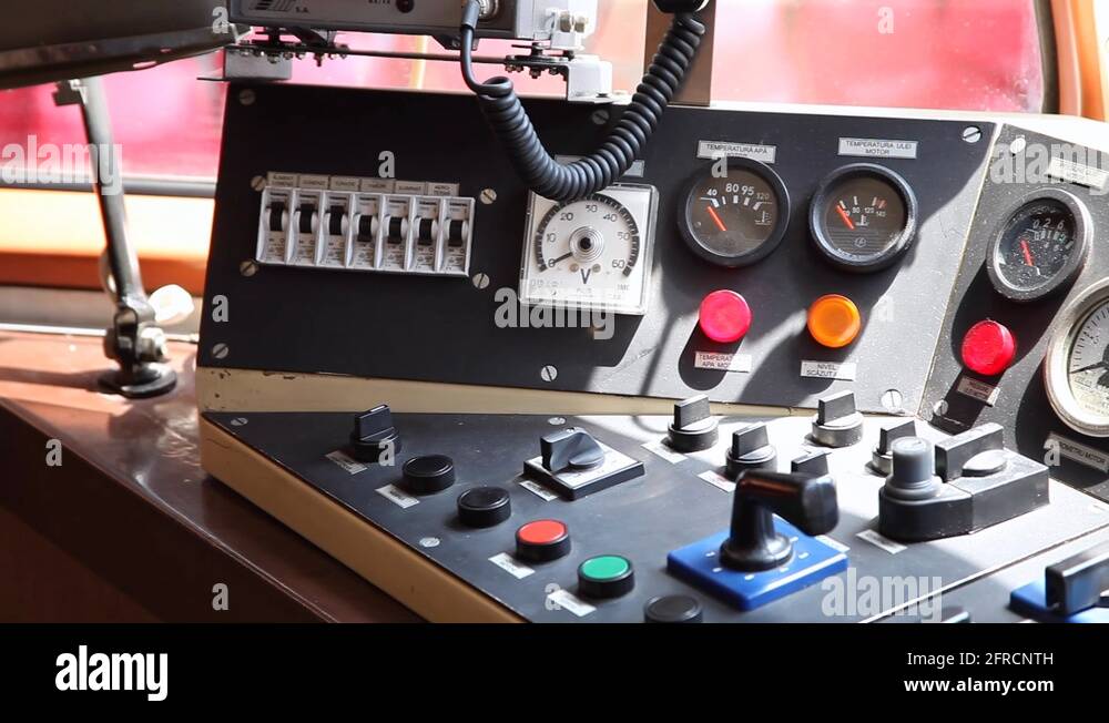 Diesel locomotive cab interior Stock Videos & Footage - HD and 4K Video ...