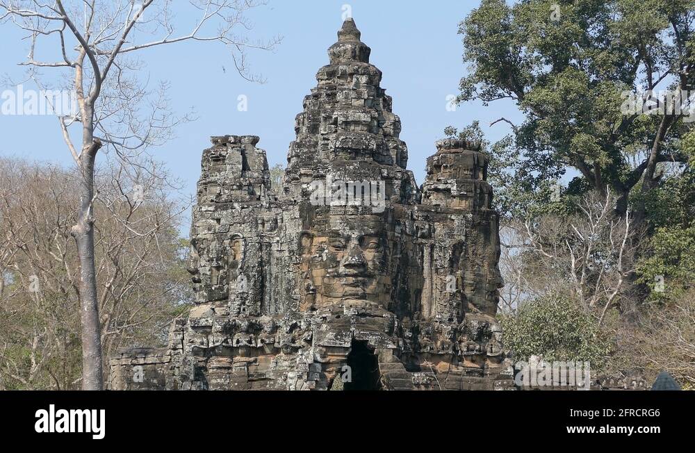 Cambodia angkor wat face Stock Videos & Footage - HD and 4K Video Clips ...