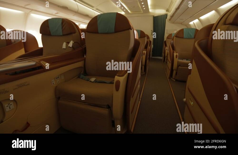 Business class plane interior Stock Videos & Footage - HD and 4K Video ...