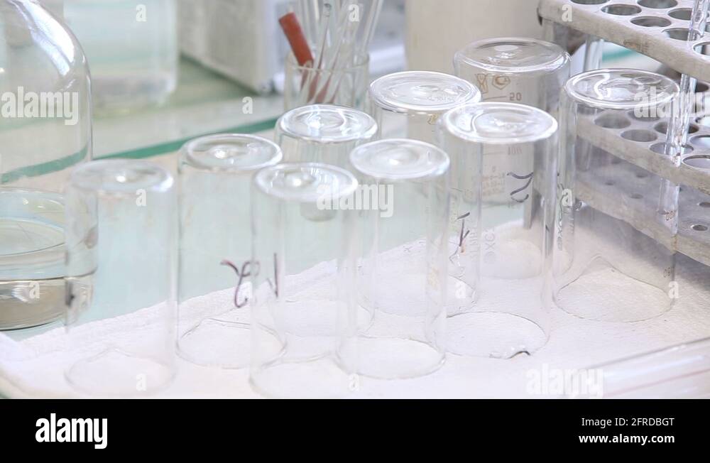chemical laboratory for testing of milk Stock Video Footage - Alamy