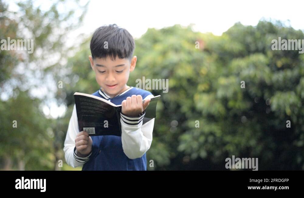 Little black boy outdoor reading Stock Videos & Footage - HD and 4K ...