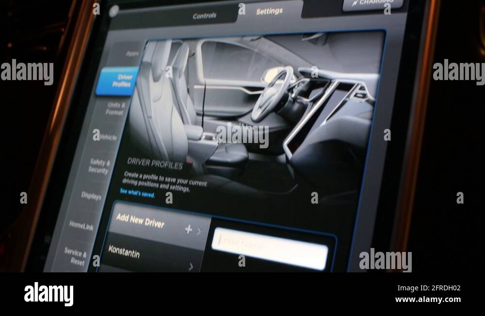 Tesla control panel Stock Videos & Footage - HD and 4K Video Clips - Alamy