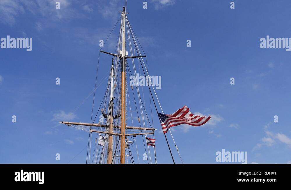 Tall ship mast flag Stock Videos & Footage - HD and 4K Video Clips - Alamy