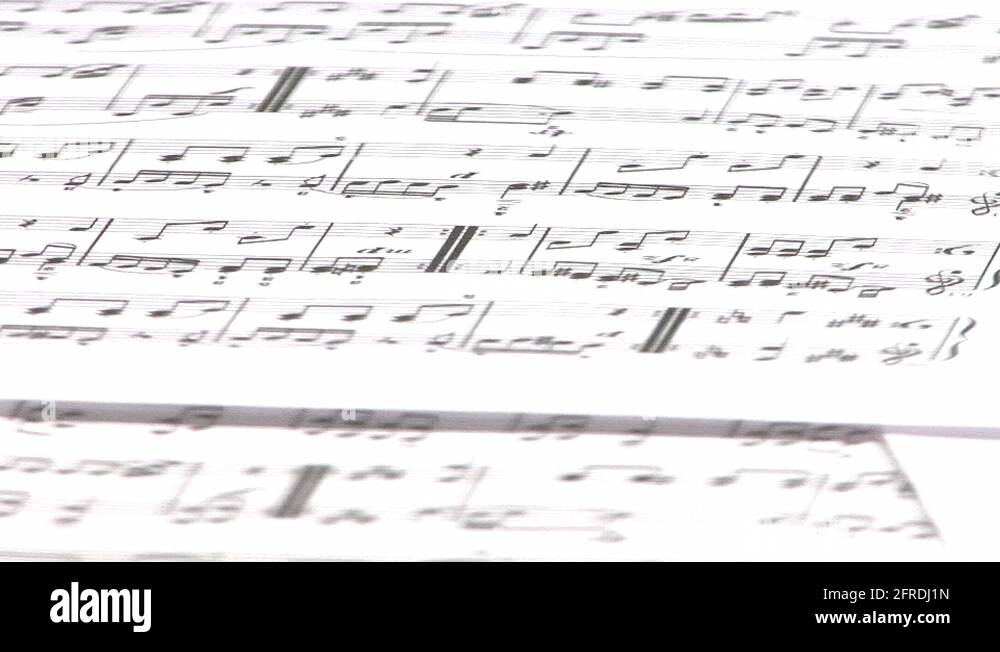 Sheet music roll Stock Videos & Footage - HD and 4K Video Clips - Alamy