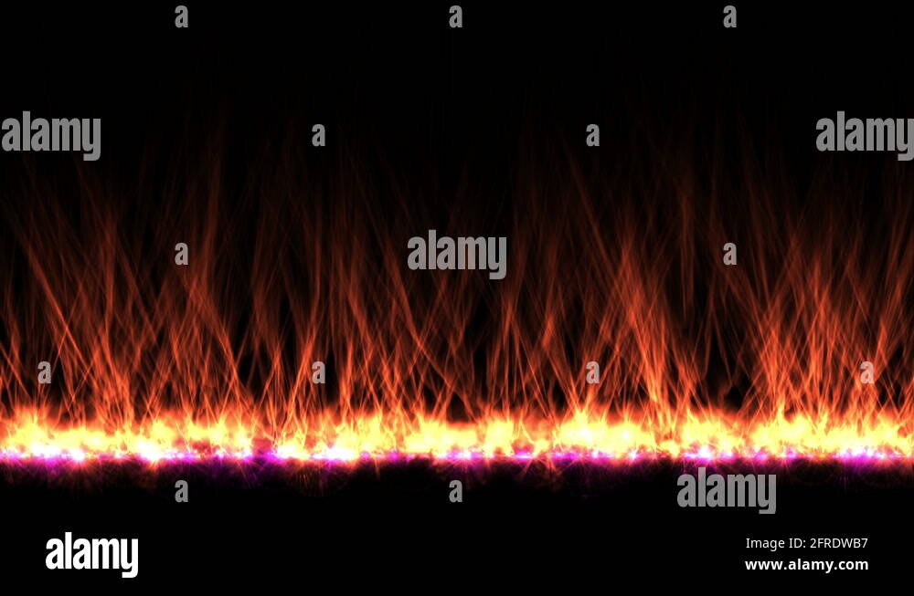 4k Heat fire flame energy baking combustion,radiation rays fireworks ...