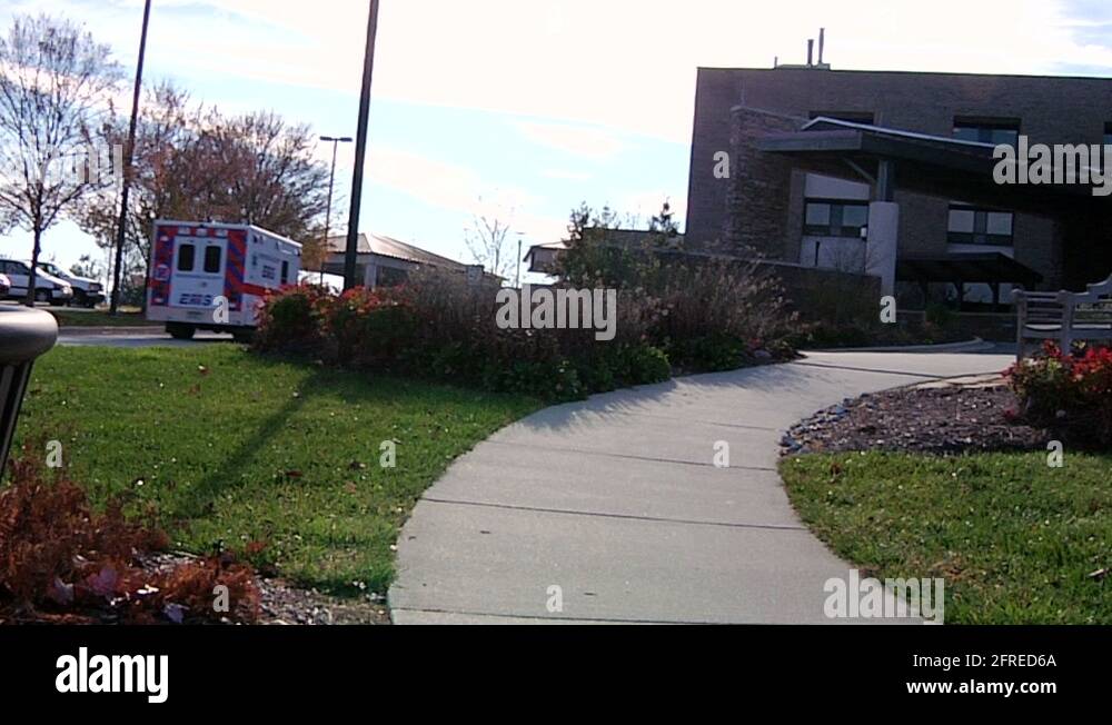 Ambulance going into hospital Stock Videos & Footage - HD and 4K Video ...