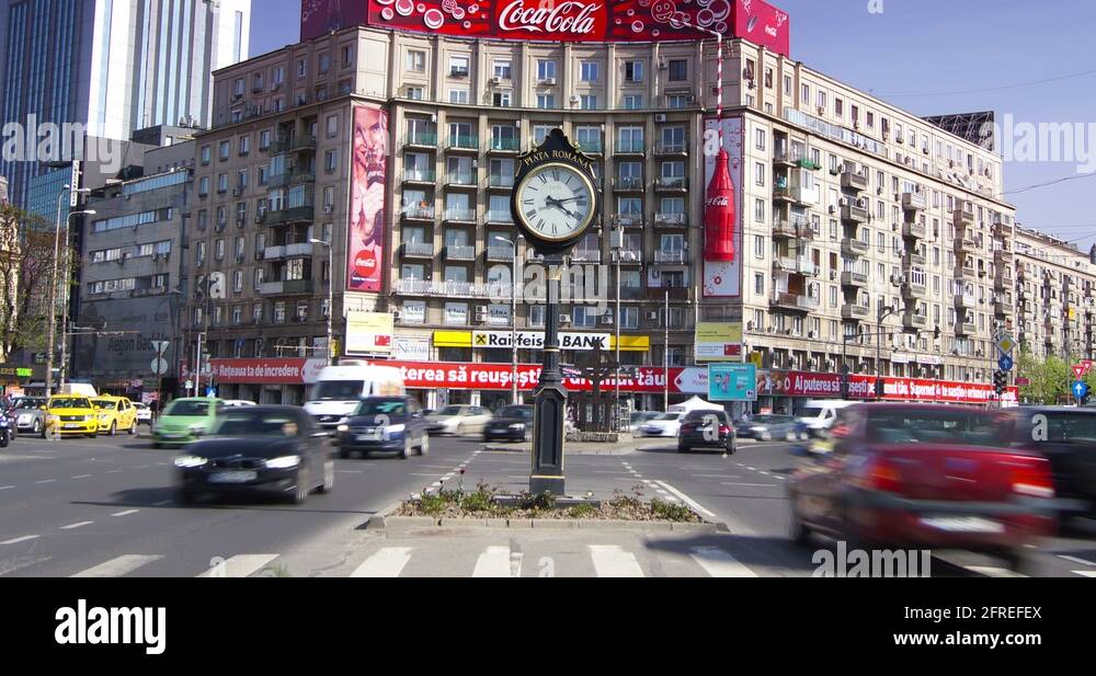 Bucharest romania piata romana Stock Videos & Footage - HD and 4K Video ...