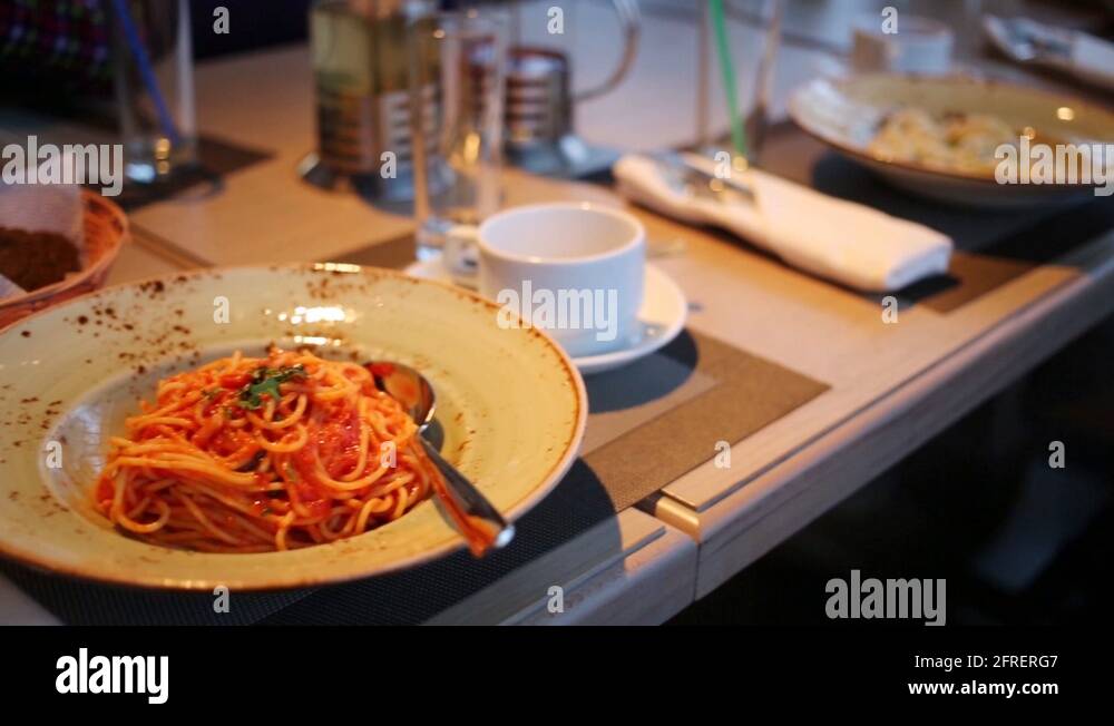 Spaghetti plates Stock Videos & Footage - HD and 4K Video Clips - Alamy