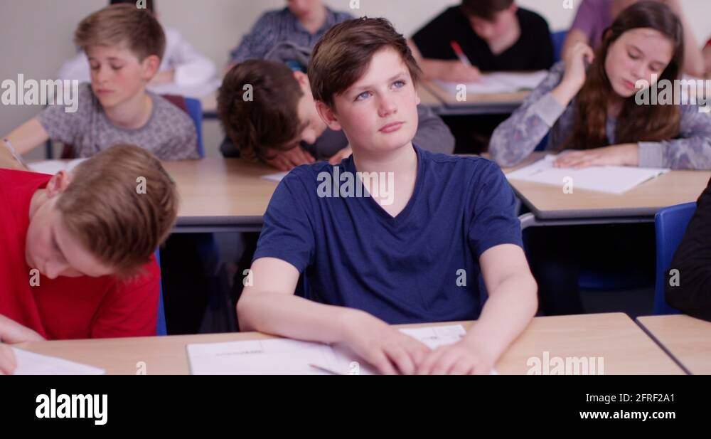 Distracted student classroom Stock Videos & Footage - HD and 4K Video ...