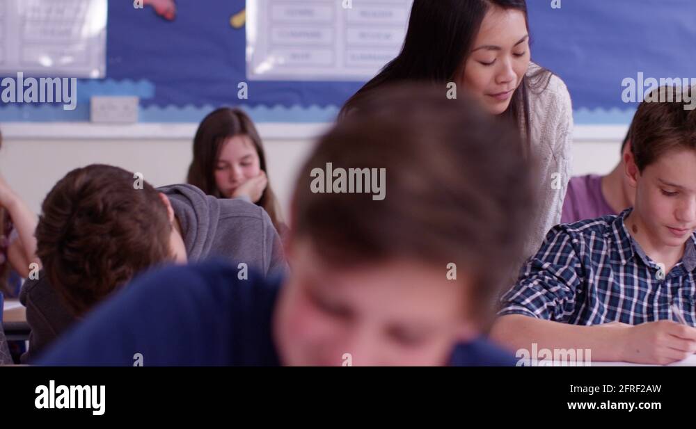 Kids children boys girl students looking teacher Stock Videos & Footage ...