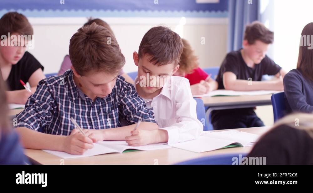 School boys together classroom Stock Videos & Footage - HD and 4K Video ...