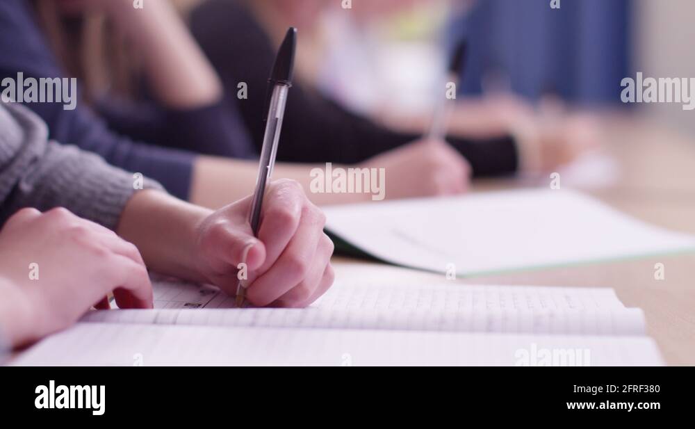 Writing exam school uniform Stock Videos & Footage - HD and 4K Video ...