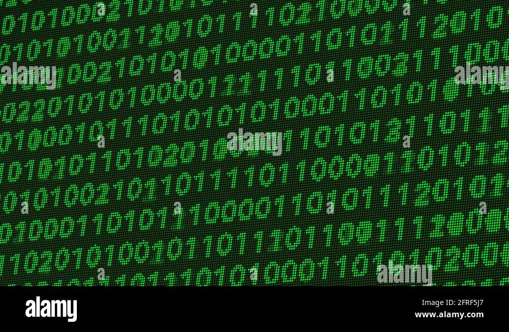4K Digital Coding Calculations on a Low Resolution Retro Monochrome VGA ...
