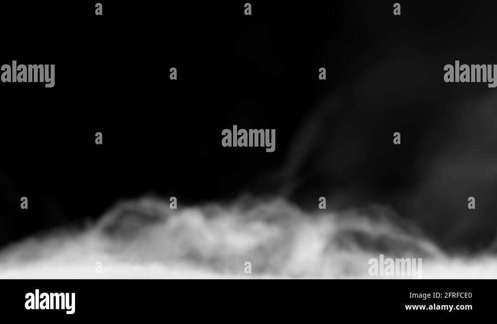 Animated rising steam or light smoke in 4k - High angle shot Stock ...