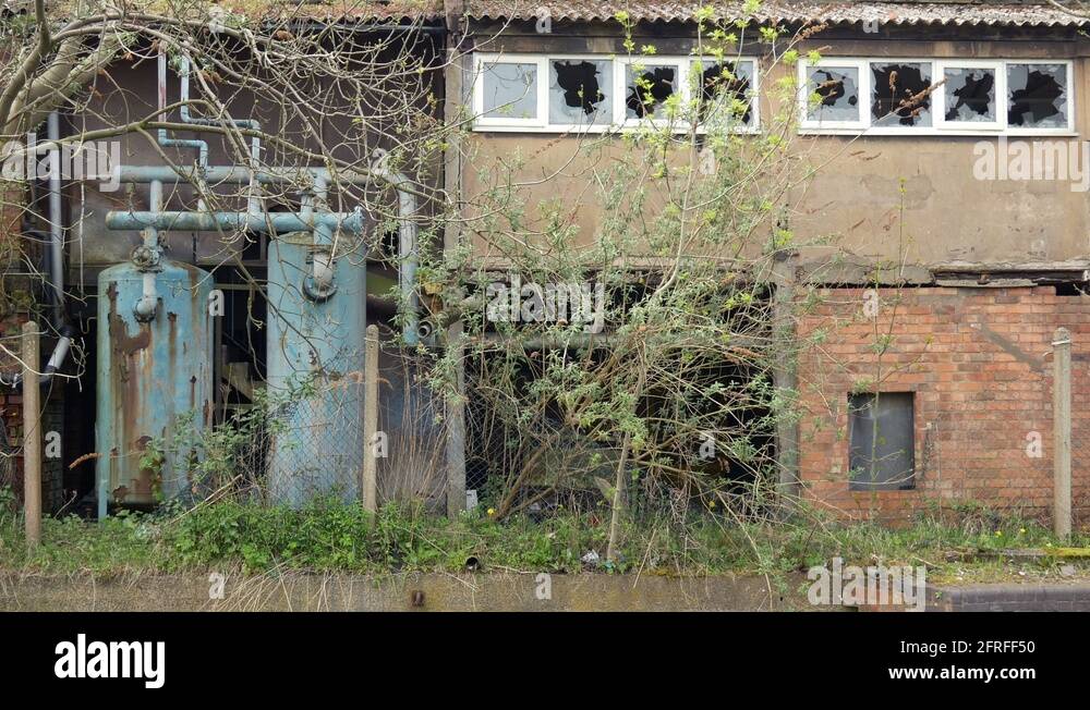 Derelict factory abandoned disused Stock Videos & Footage - HD and 4K ...