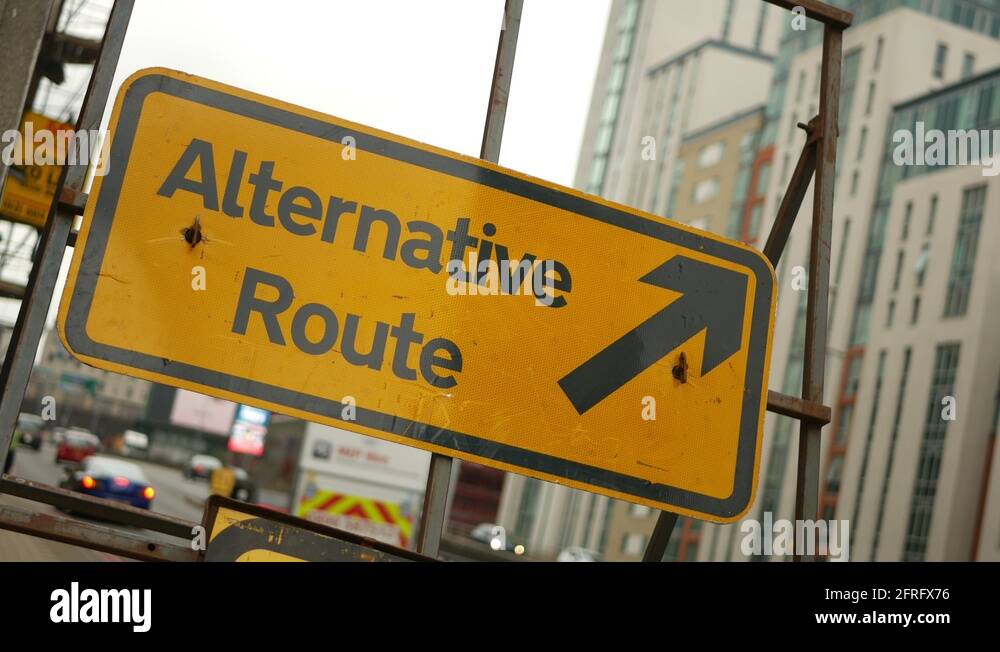 Alternative route Stock Videos & Footage - HD and 4K Video Clips - Alamy