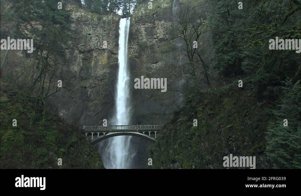 A waterfall and bridge Stock Videos & Footage - HD and 4K Video Clips ...