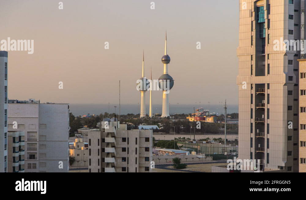 Kuwait towers best view Stock Videos & Footage - HD and 4K Video Clips ...