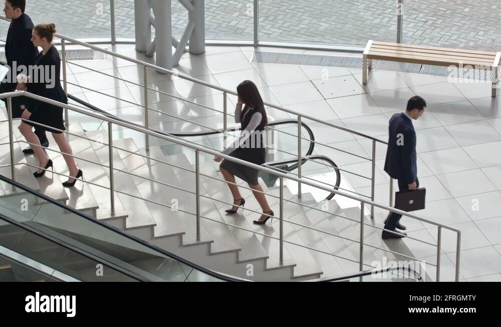 Business people walking up stairs Stock Videos & Footage - HD and 4K ...