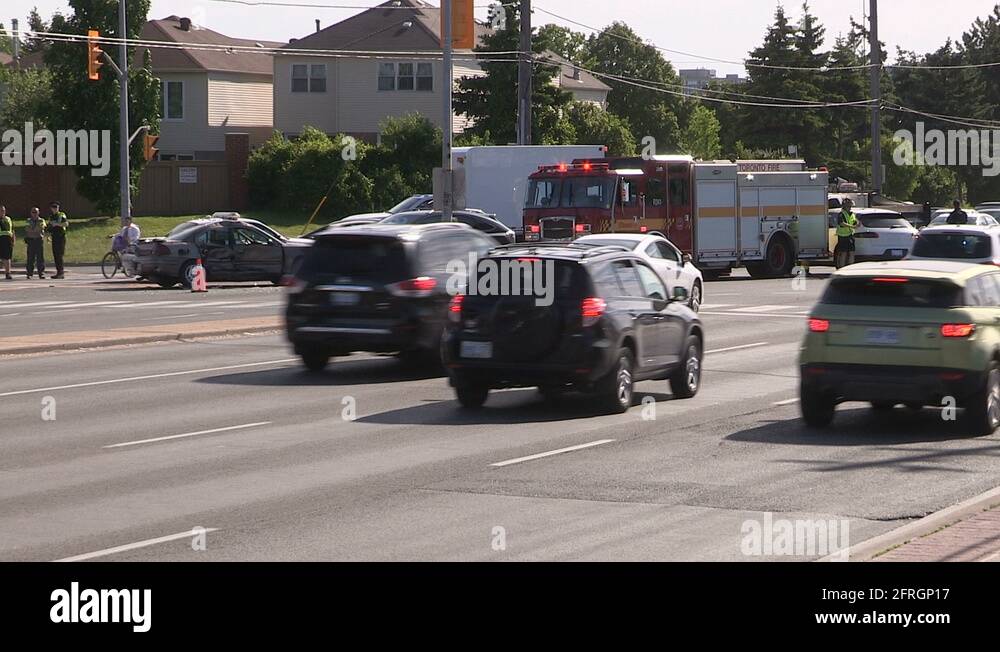 Scene of traffic accident Stock Videos & Footage - HD and 4K Video ...