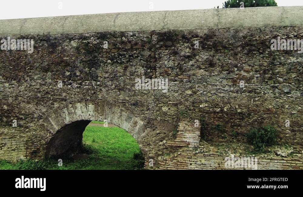 Roman wall archeology wall Stock Videos & Footage - HD and 4K Video ...