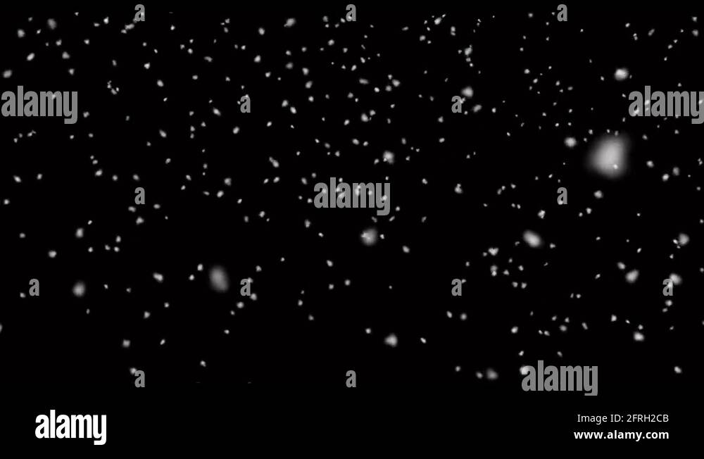 Realistic snowfall loop animation seamless 4K Stock Video Footage - Alamy