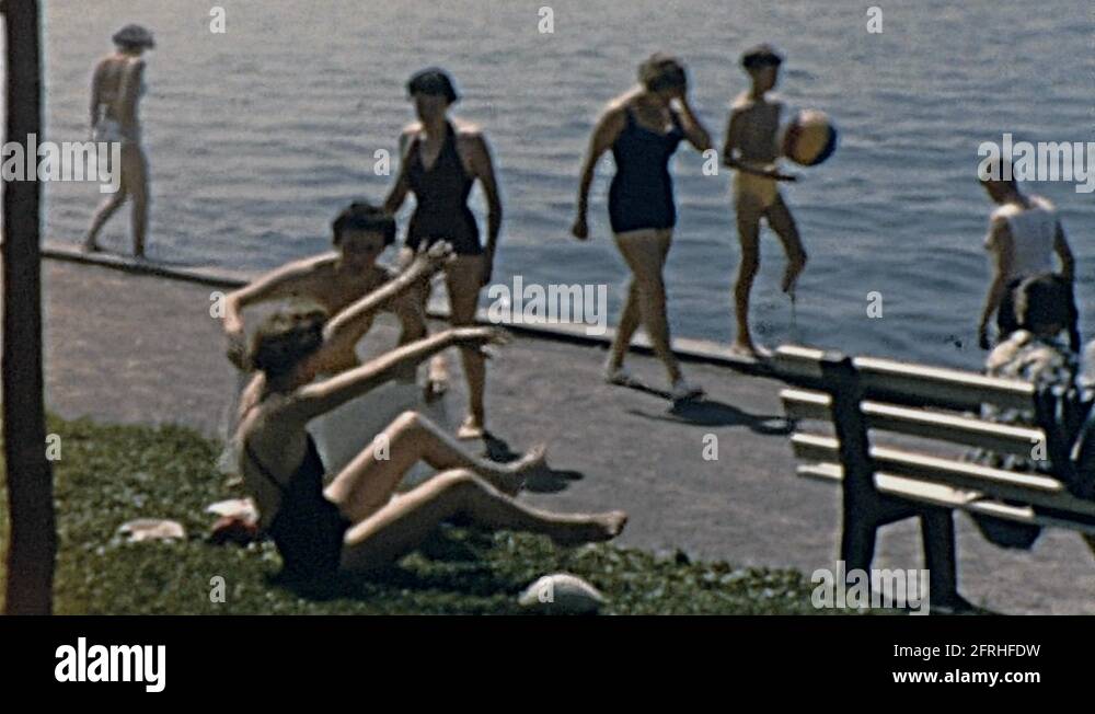 1950s sunbathing Stock Videos & Footage - HD and 4K Video Clips - Alamy