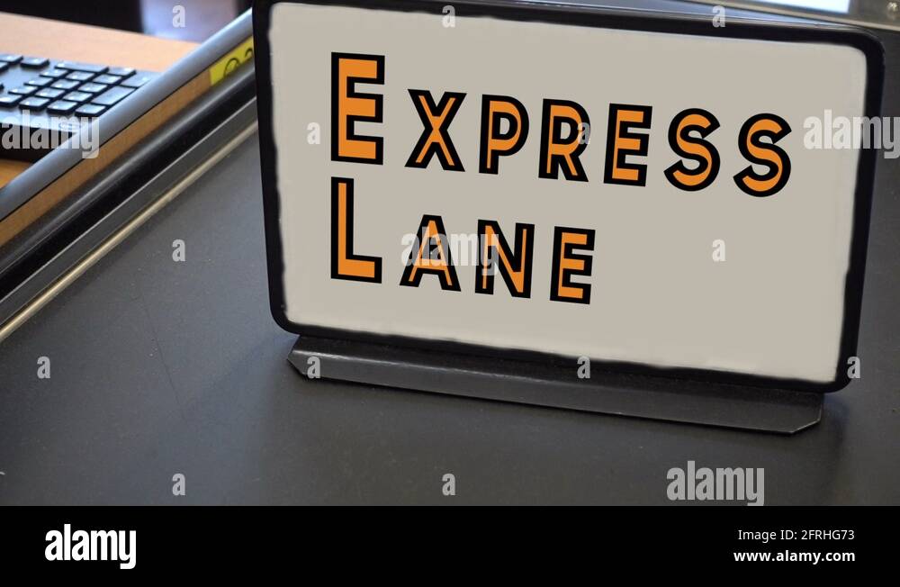 Quick lane Stock Videos & Footage - HD and 4K Video Clips - Alamy