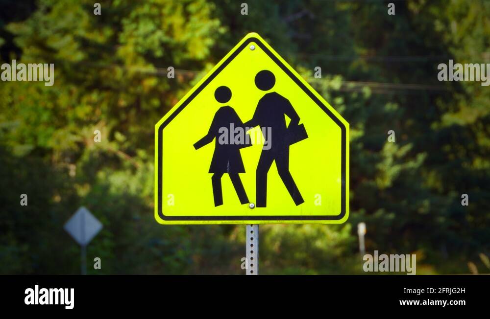 Yellow black people crossing sign Stock Videos & Footage - HD and 4K ...