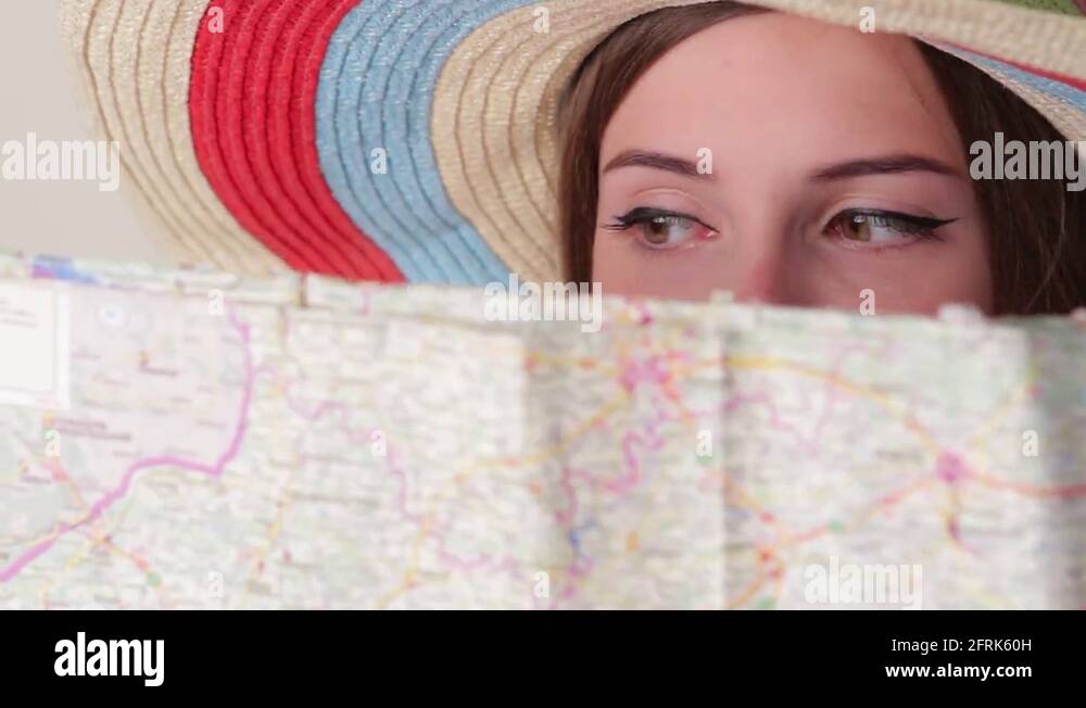Girl map face Stock Videos & Footage - HD and 4K Video Clips - Alamy