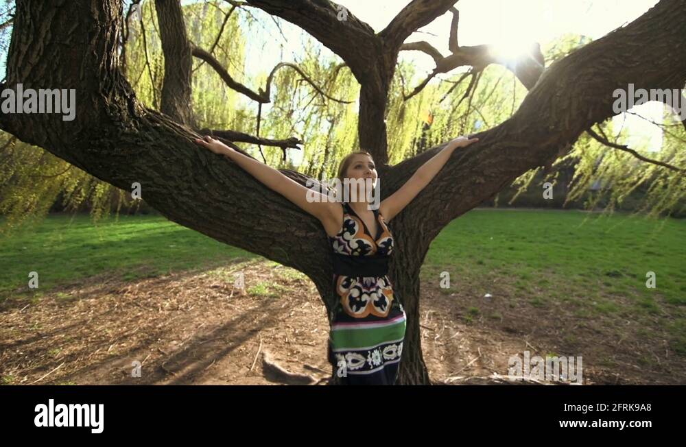 Leaning on tree Stock Videos & Footage - HD and 4K Video Clips - Alamy