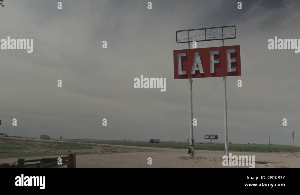 Roadside cafe diner sign Stock Videos & Footage - HD and 4K Video Clips ...