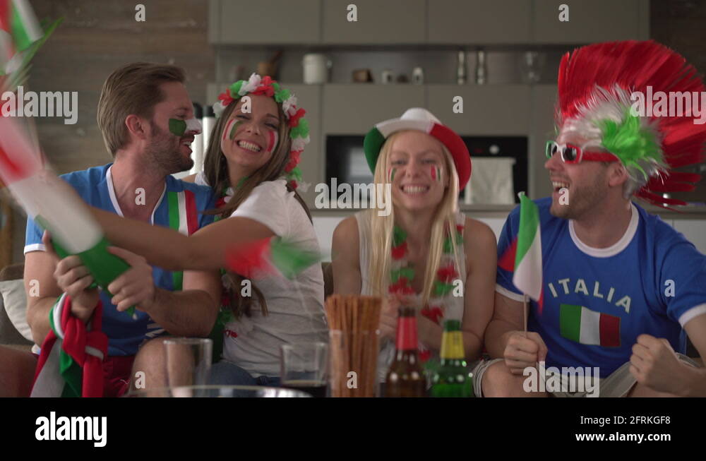 Italian sports fans Stock Videos & Footage - HD and 4K Video Clips - Alamy